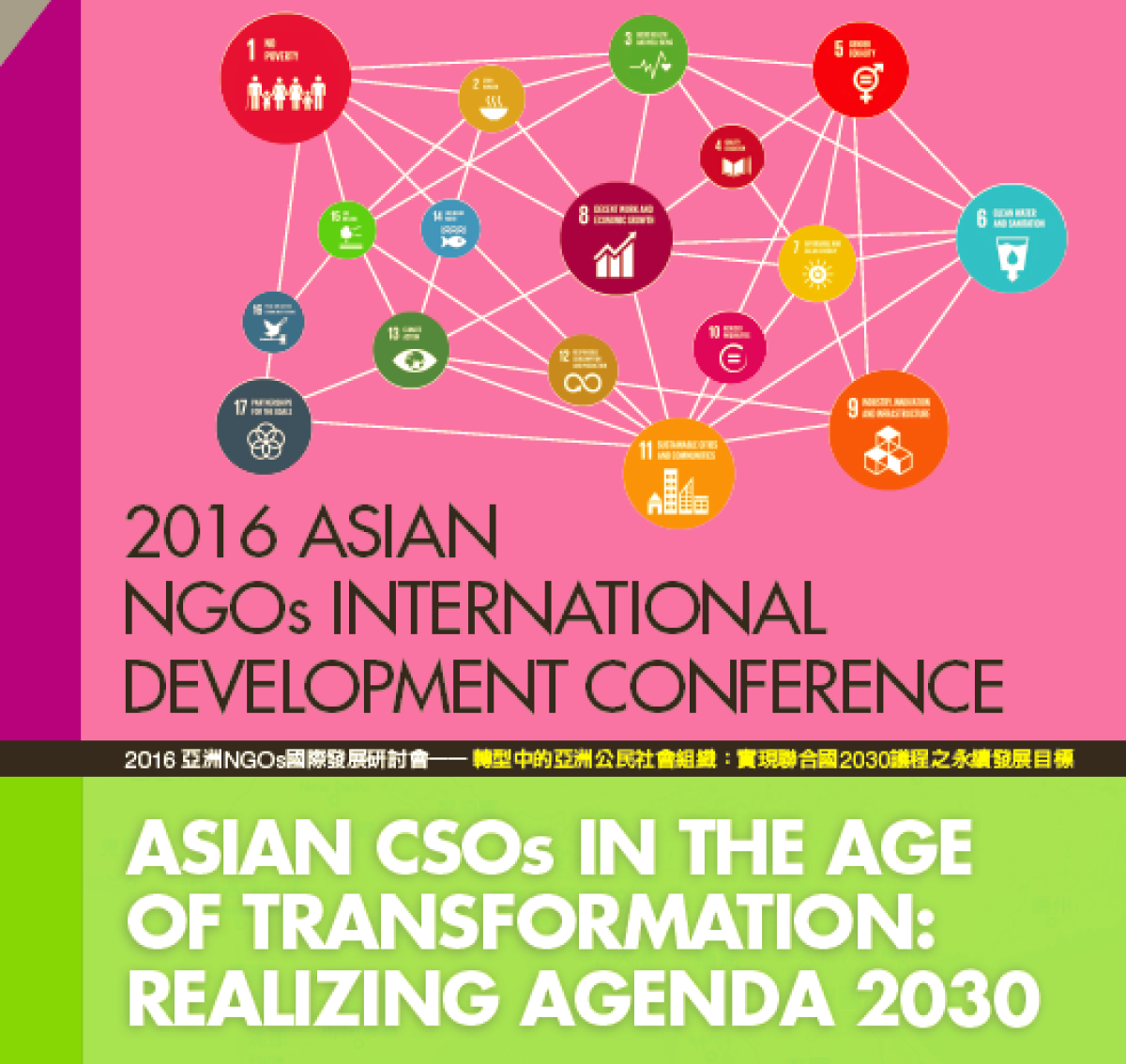 2016 Asian NGOs International Development Conference | 台灣海外援助發展聯盟